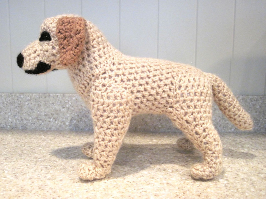 Crocheted Labrador Retriever PDF Pattern - Digital Download - ENGLISH ...