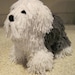 Crocheted Old English Sheepdog PDF Pattern - Digital Download - ENGLISH ...