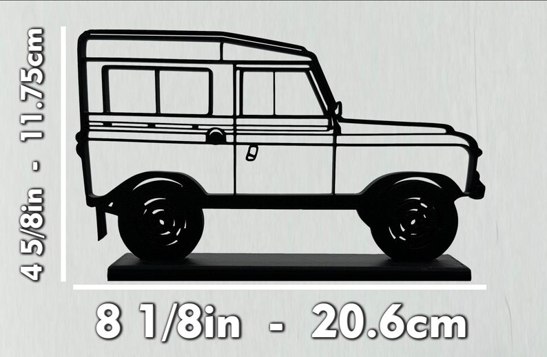 Land Rover Model Custom Name Desk Decor for Office Bookshelf Decor for ...