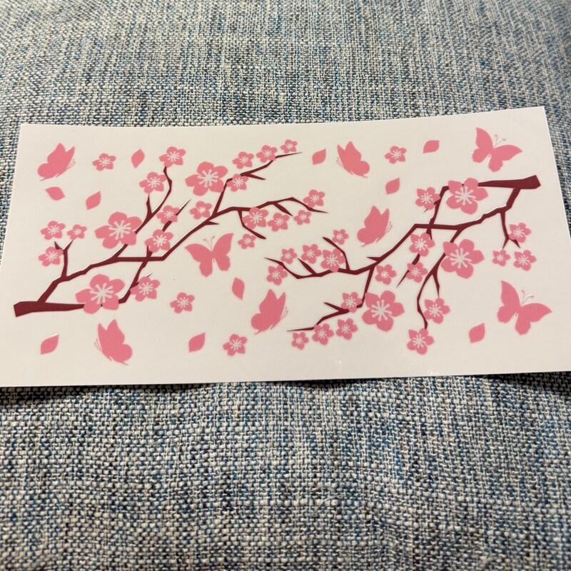 Sakura Small Decal - Etsy UK