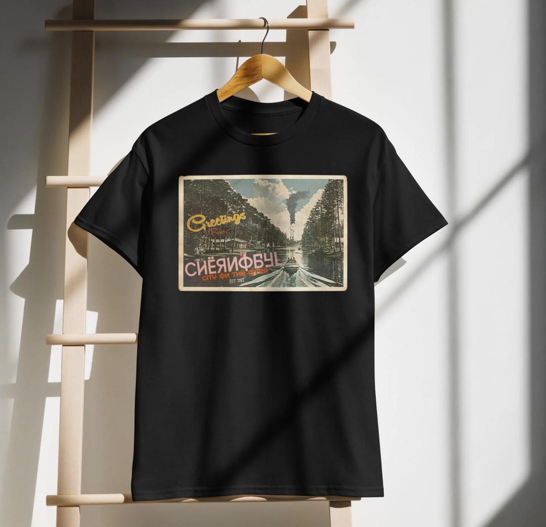 Greetings From Chernobyl T-shirt - Etsy