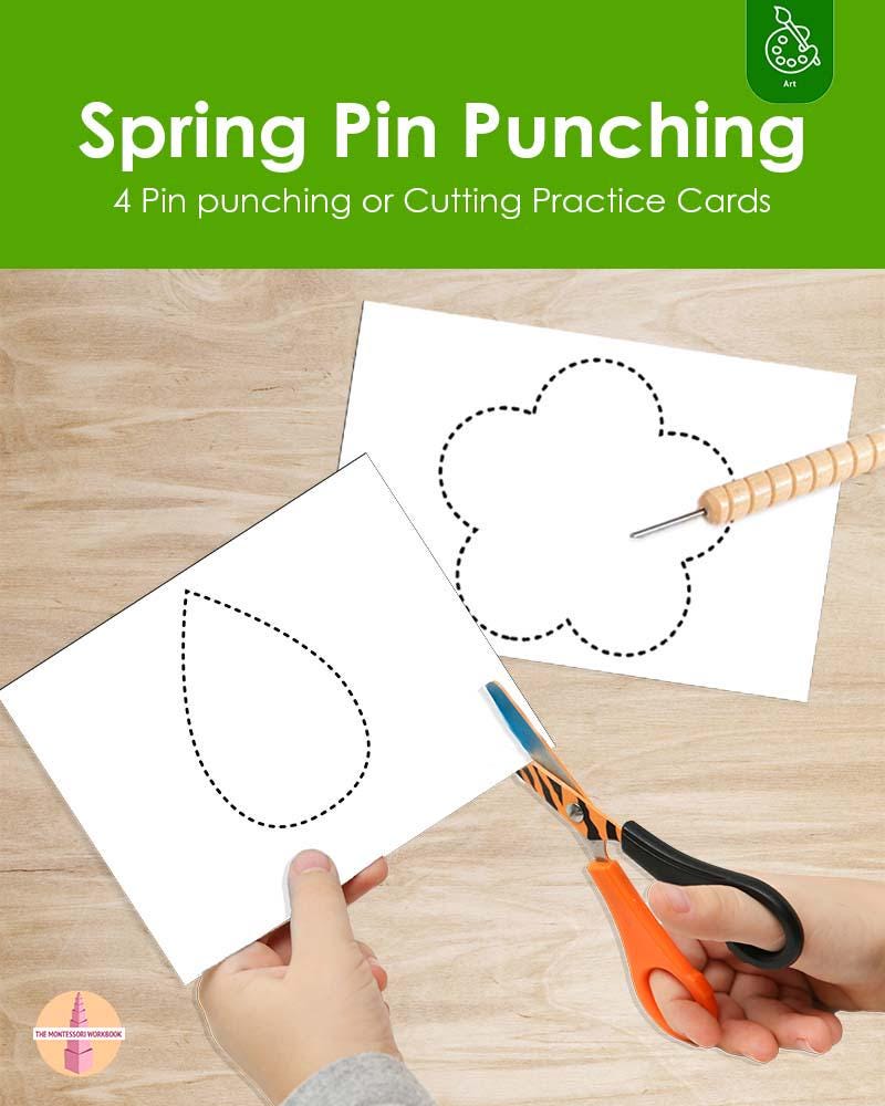 Montessori Preschool Spring Bundle | 7 Fun Printable Activities - Etsy