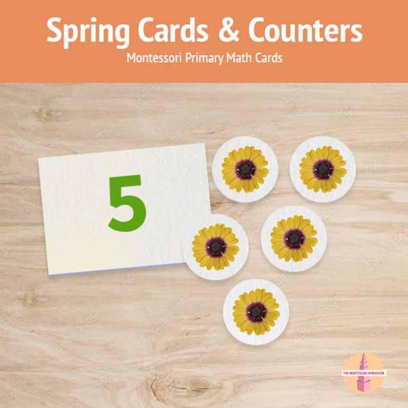Montessori Preschool Spring Bundle | 7 Fun Printable Activities - Etsy