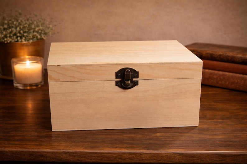 Personalized Memory Box, Heirloom | Wooden Story Box Keepsake | - Etsy