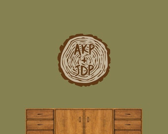 Tree Trunk Sticker - Etsy