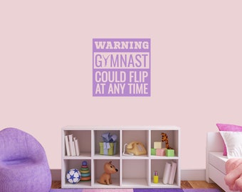 Gymnastics Sign / Gymnastics Locker Decoration / Magnet / Gymnast ...