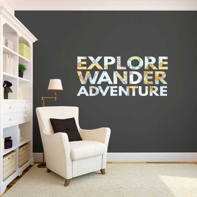 Travel Wall Decal - Etsy