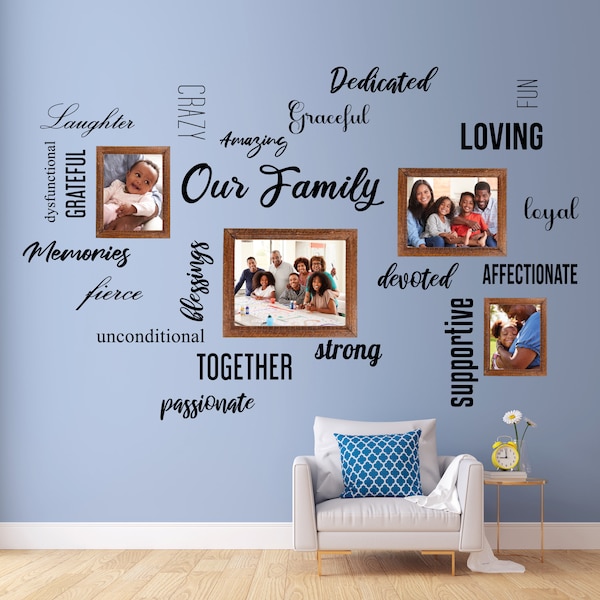 Family Wall Sticker - Etsy