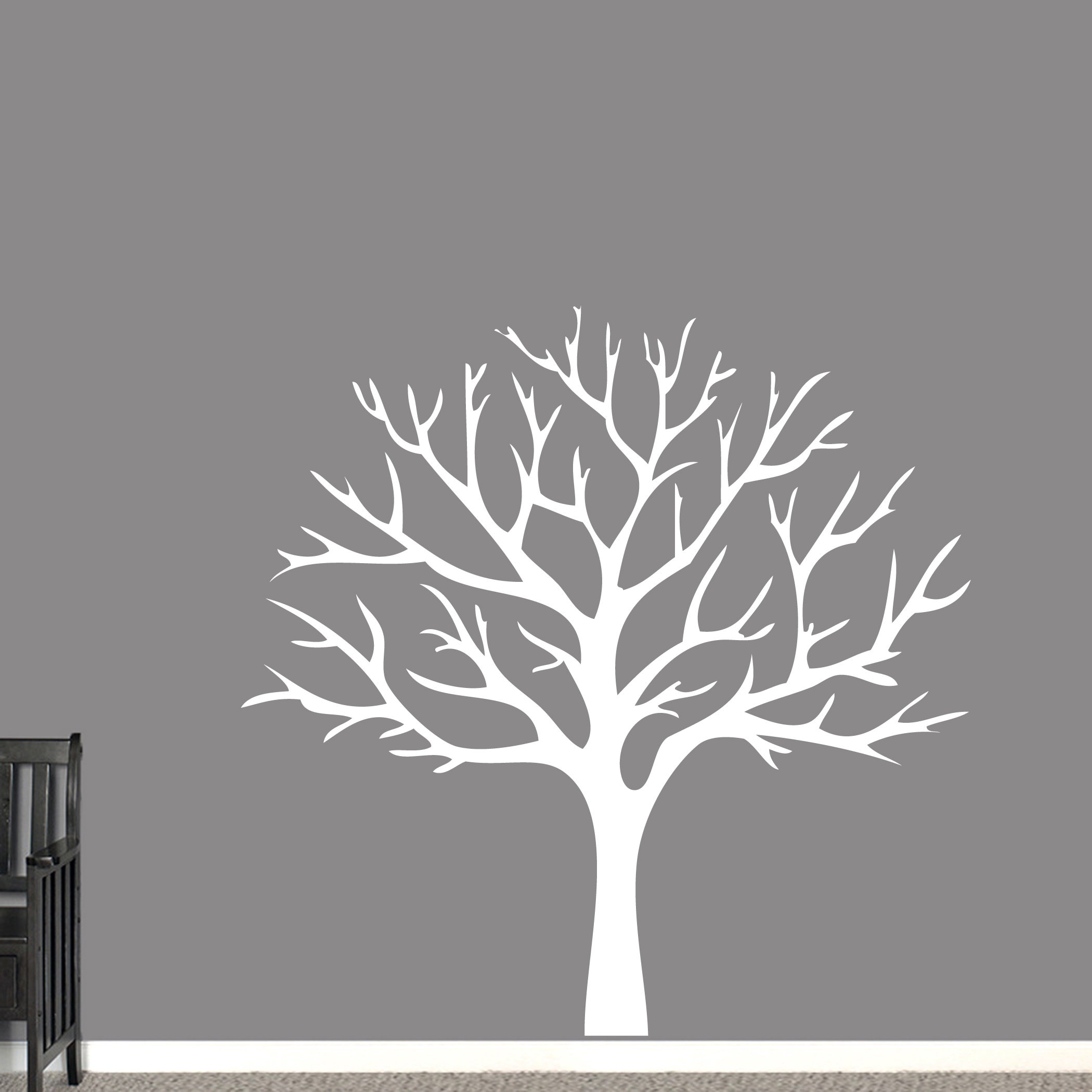 Winter Tree Decal Tree with no Leaves Wall Mural Stick Tree - Etsy.de