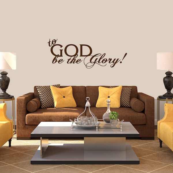 Religious Wall Decal - Etsy