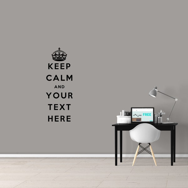 Keep Calm Quote - Etsy