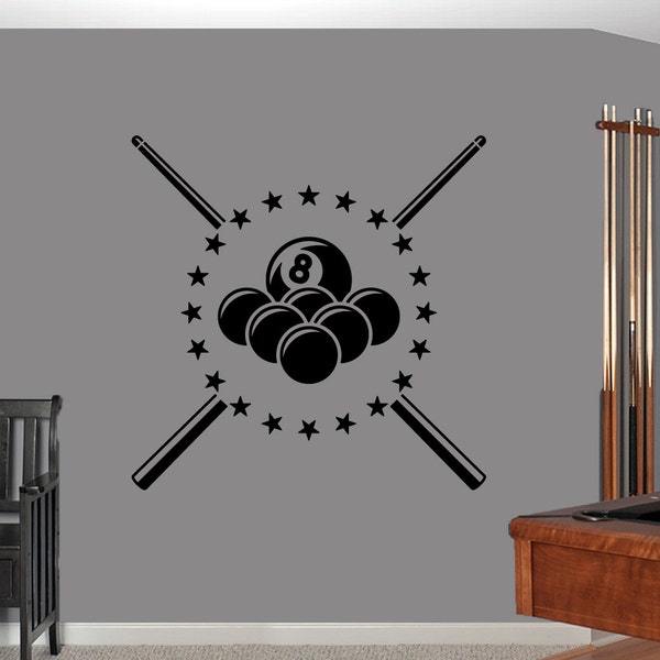 Billiards Decals - Etsy