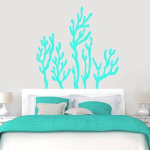 Coral Reef Decal Under the Sea Sticker for Wall Mural or - Etsy
