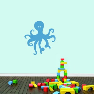 Octopus Wall Decal Decorative Art Decor Sticker for Nursery Kids Room ...
