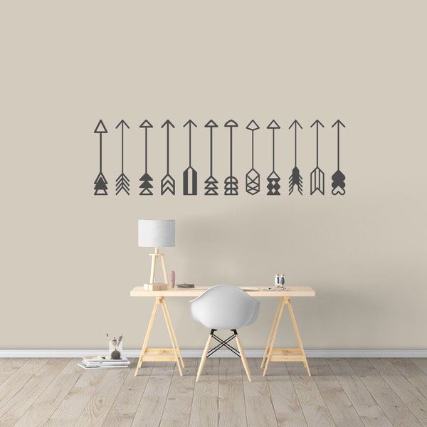 Arrow Wall Decal - Etsy