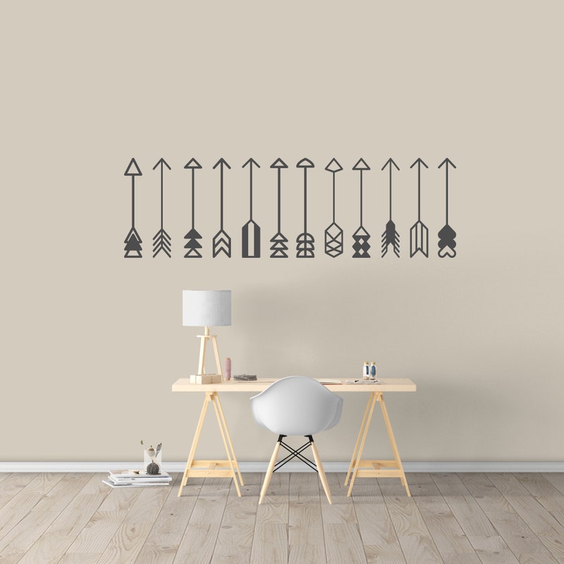 Arrow Wall Decal - Etsy