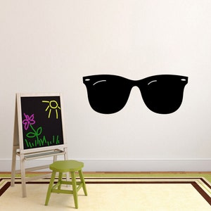 Sunglasses Wall Decal Decorative Art Decor Sticker for Entryway Family ...