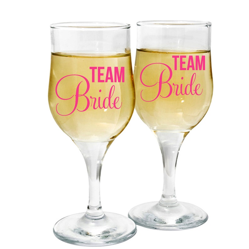 Team Bride Decal Wedding Party Stickers Decorative Art Decor - Etsy