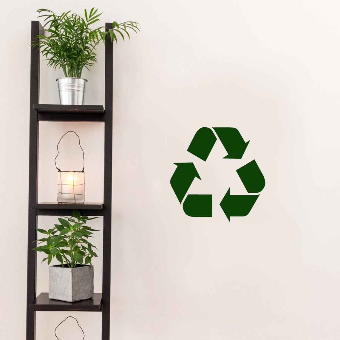 Recycle Symbol Wall Decal Decorative Art Decor Sticker for - Etsy