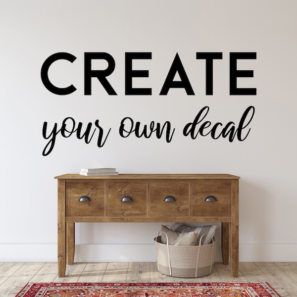 Wall Decal Words - Etsy