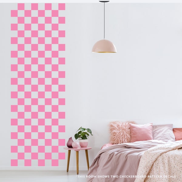 Checkerboard Wall Decal - Etsy