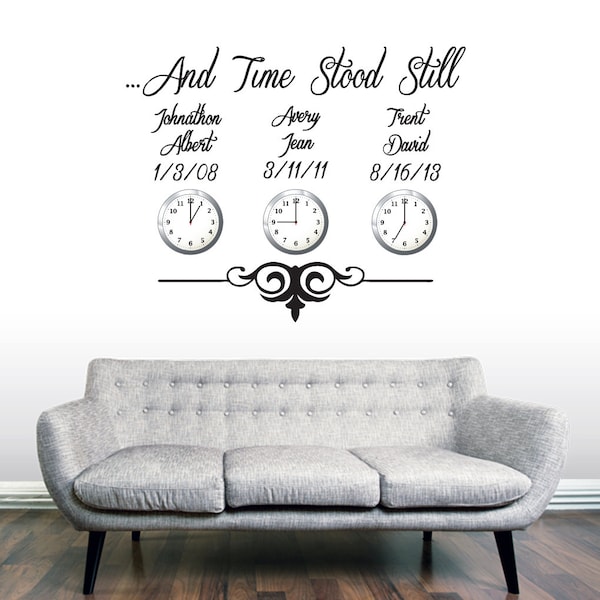 Time Stood Still - Etsy