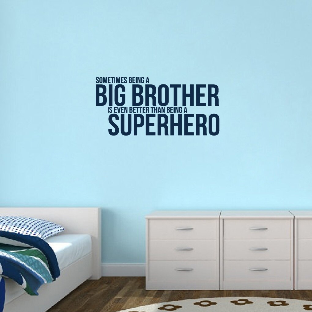 Big Brother Wall Decal Decorative Art Decor Sticker for - Etsy