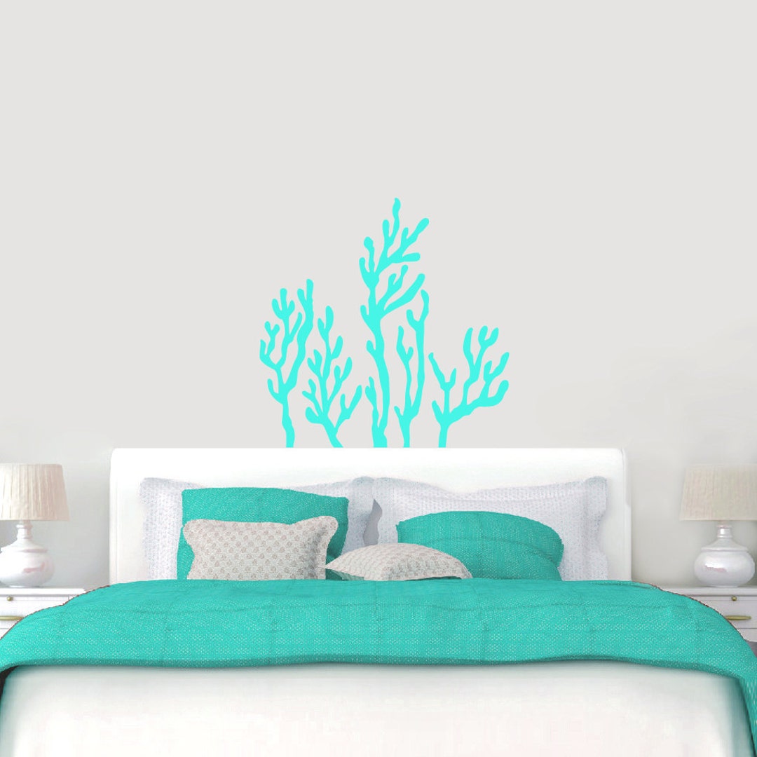Coral Reef Decal, Under the Sea Sticker for Wall Mural or Sign, Indoor ...