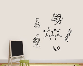 Chemistry Wall Decal | Etsy