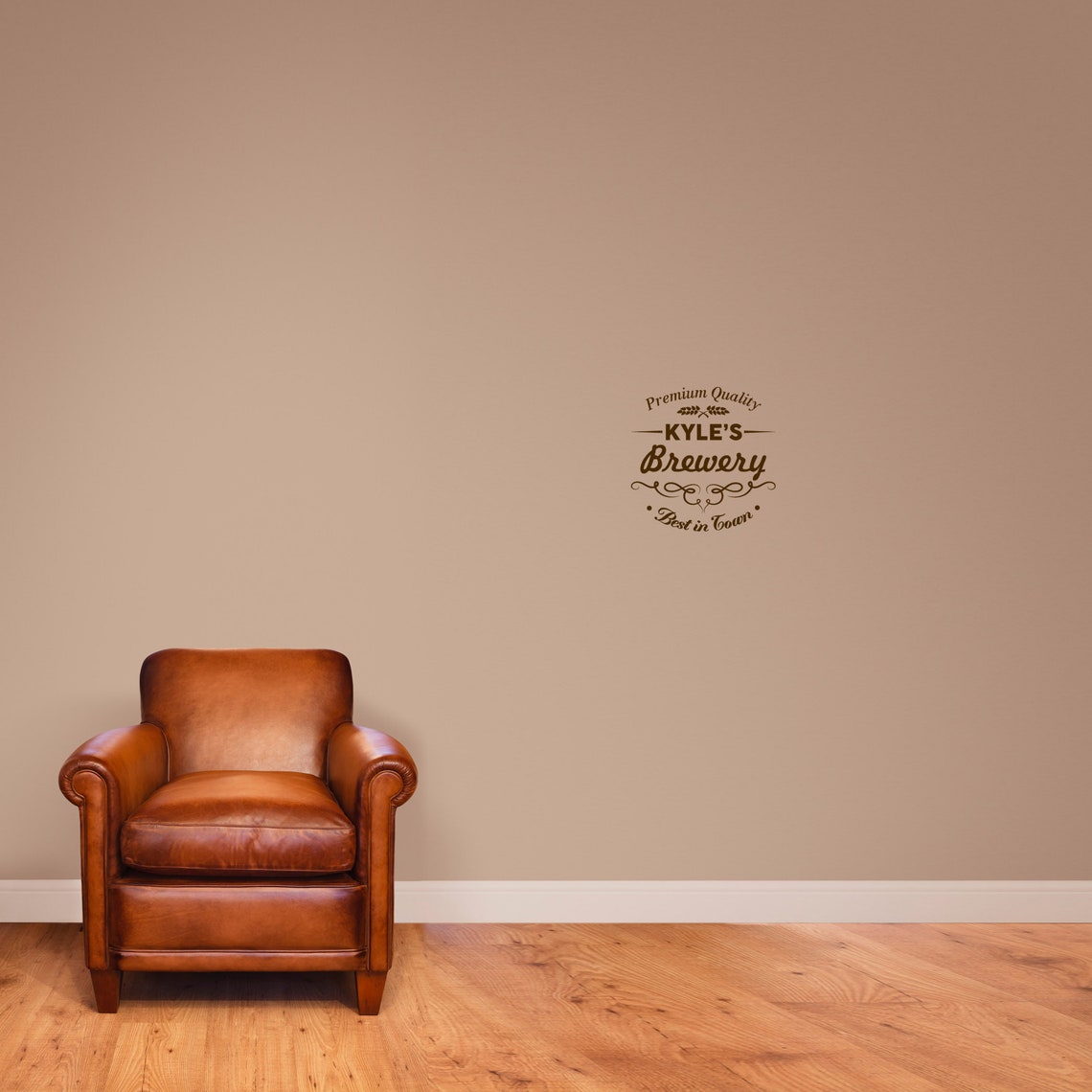 Custom Brewery Bar Decal Personalized Bar Man Cave Sticker - Etsy