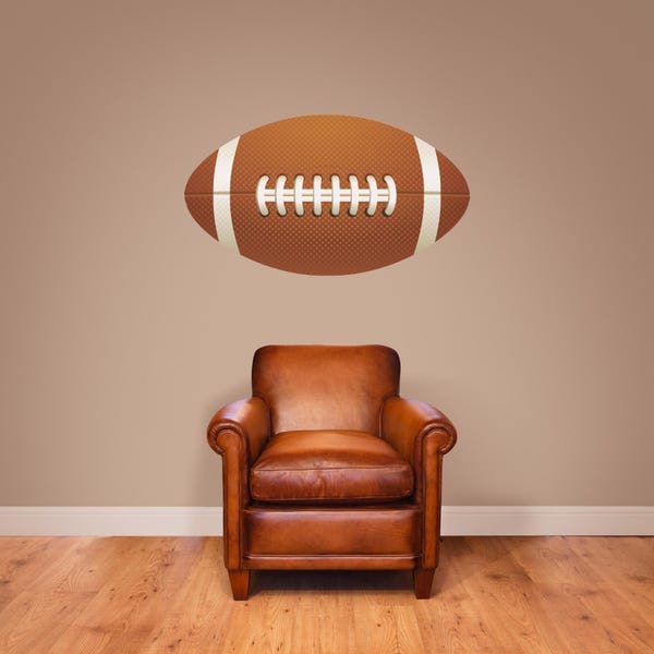 Football Wall Decal - Etsy