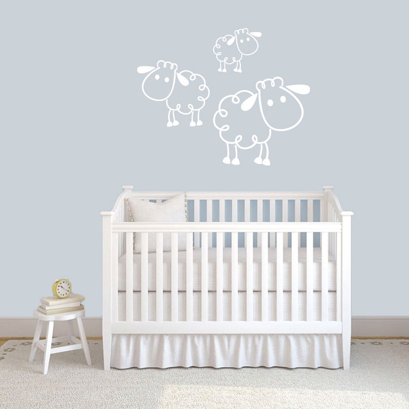 Sheep Wall Decal - Etsy
