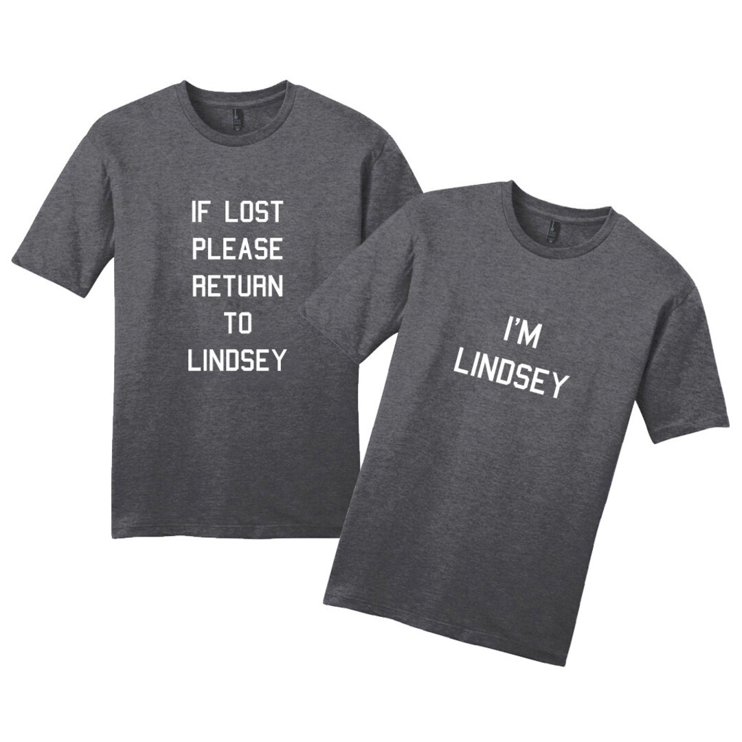Custom If Lost Please Return to Shirts, Personalized Funny Couple ...