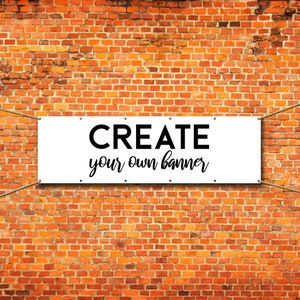 Create Your Own Banner - Etsy
