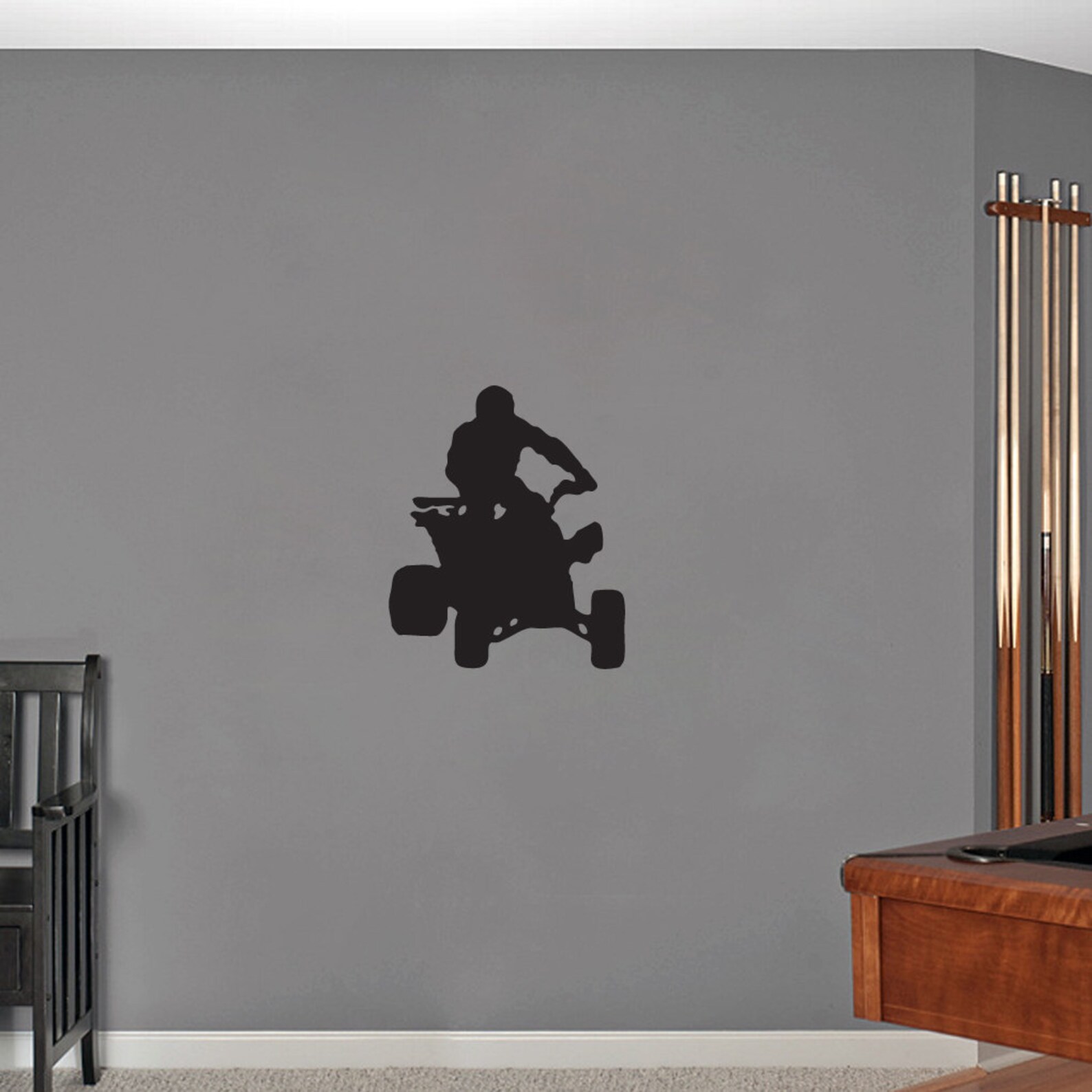 Four Wheeler Wall Decal Decorative Art Decor Sticker For | Etsy