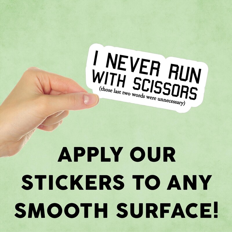 Run With Scissors - Etsy