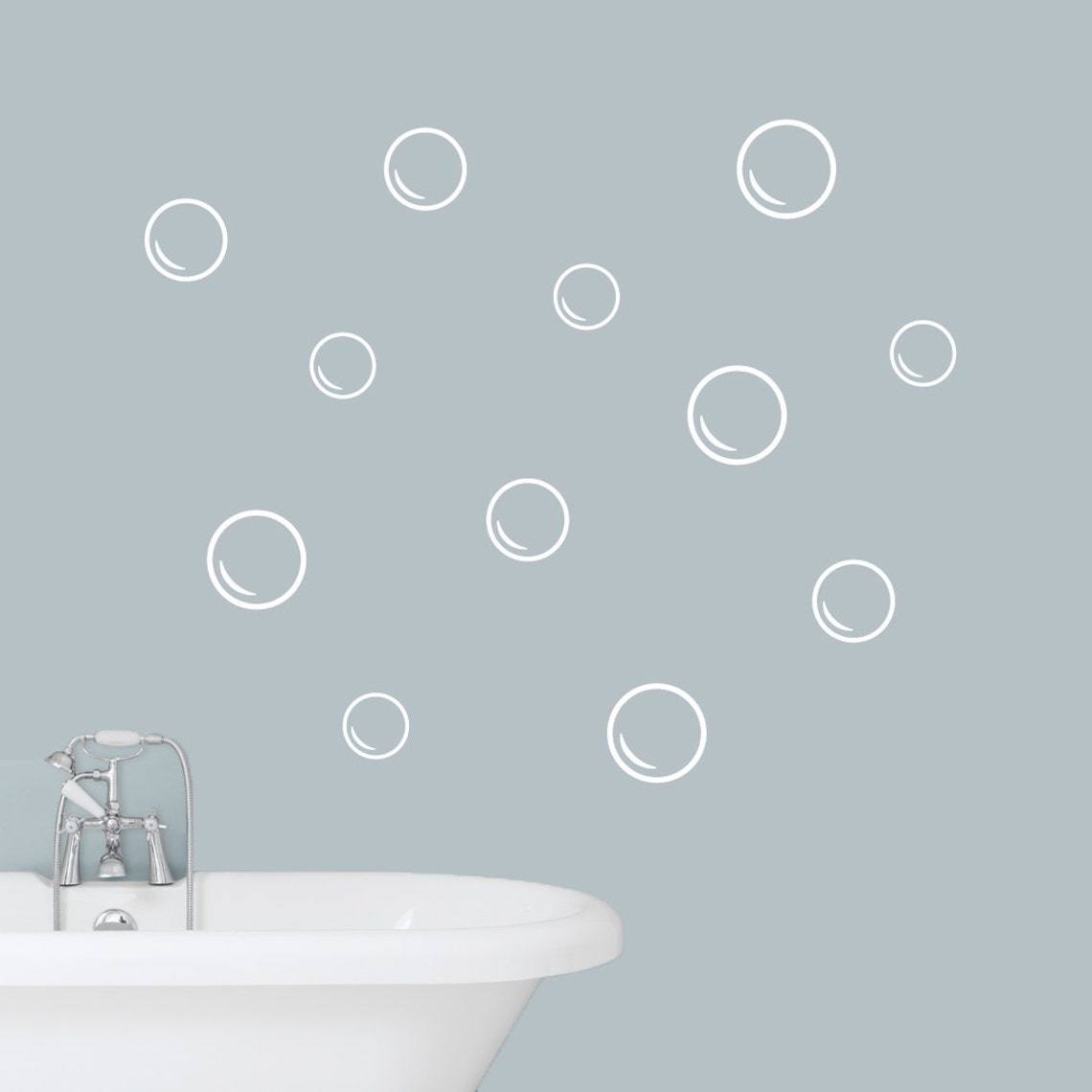 Bubbles Decal Set Accent Bubble Stickers for Bathroom Shower - Etsy