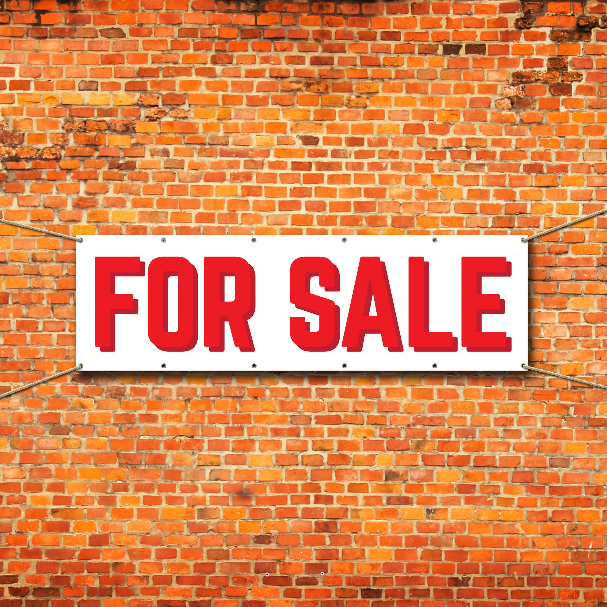 For Sale Banner, Business Office Store Front Signs, Real Estate Signs ...