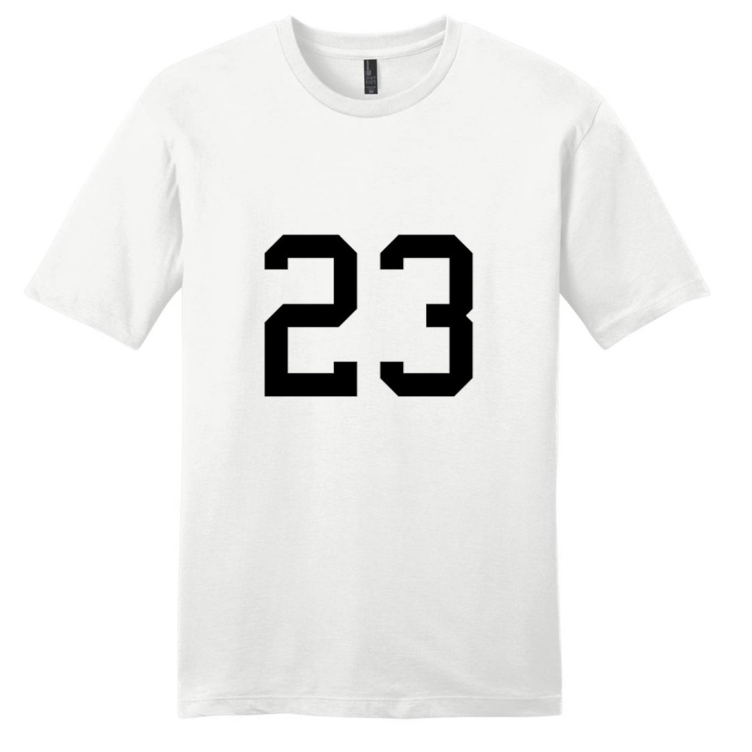 Custom Number Shirt Unisex T-shirt Personalized Sports Number - Etsy