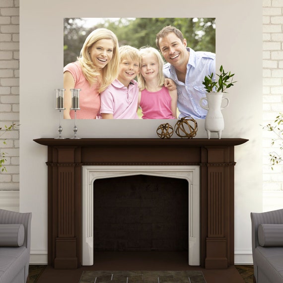 Custom Photo Wall Decal Personalized Picture Wall Sticker | Etsy