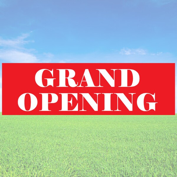 Grand Opening Banner - Etsy