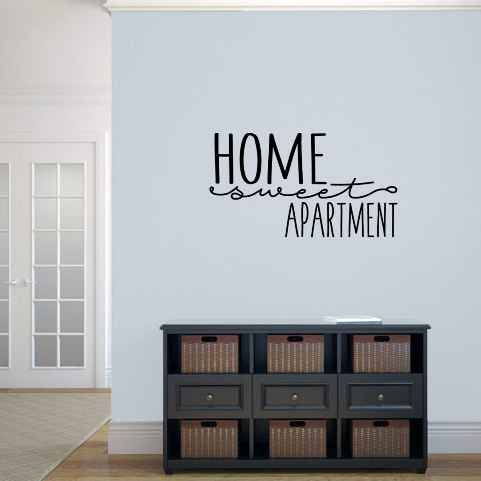 Home Sweet Apartment Wall Decal Decorative Art Decor Sticker - Etsy