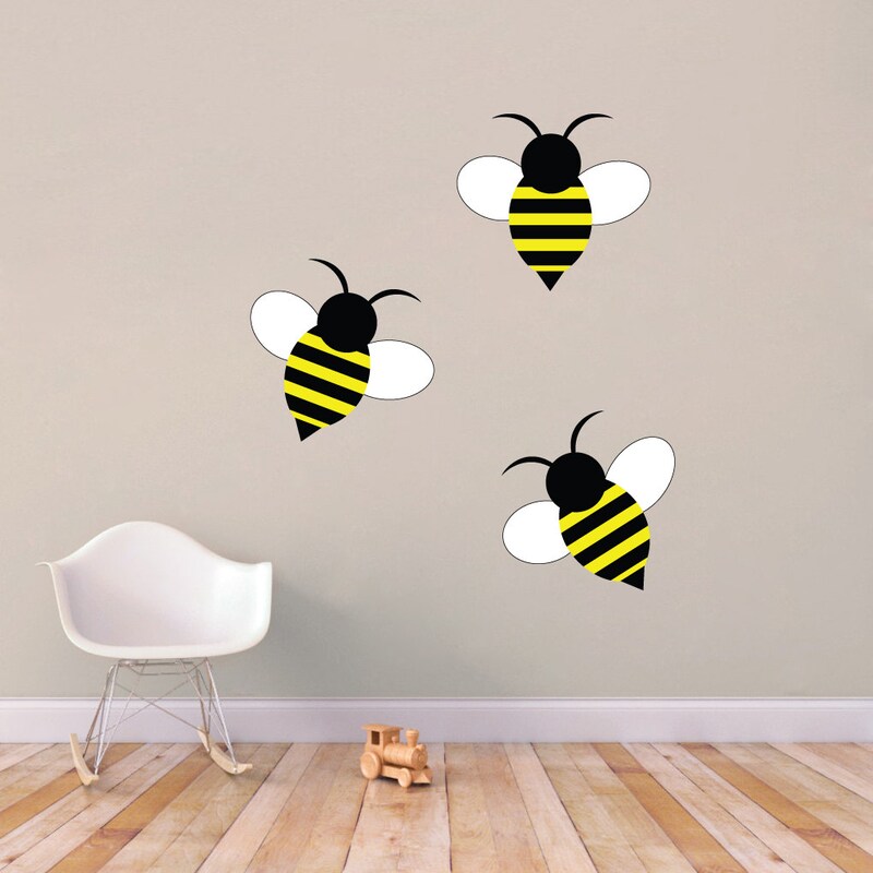 Bee Wall Decal - Etsy