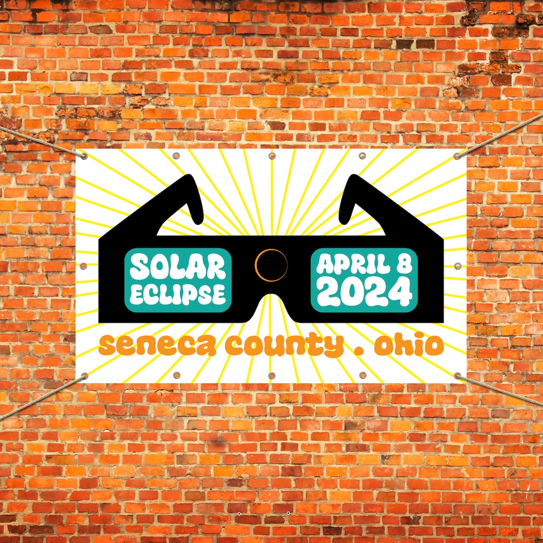 Custom Solar Eclipse Banner - Etsy