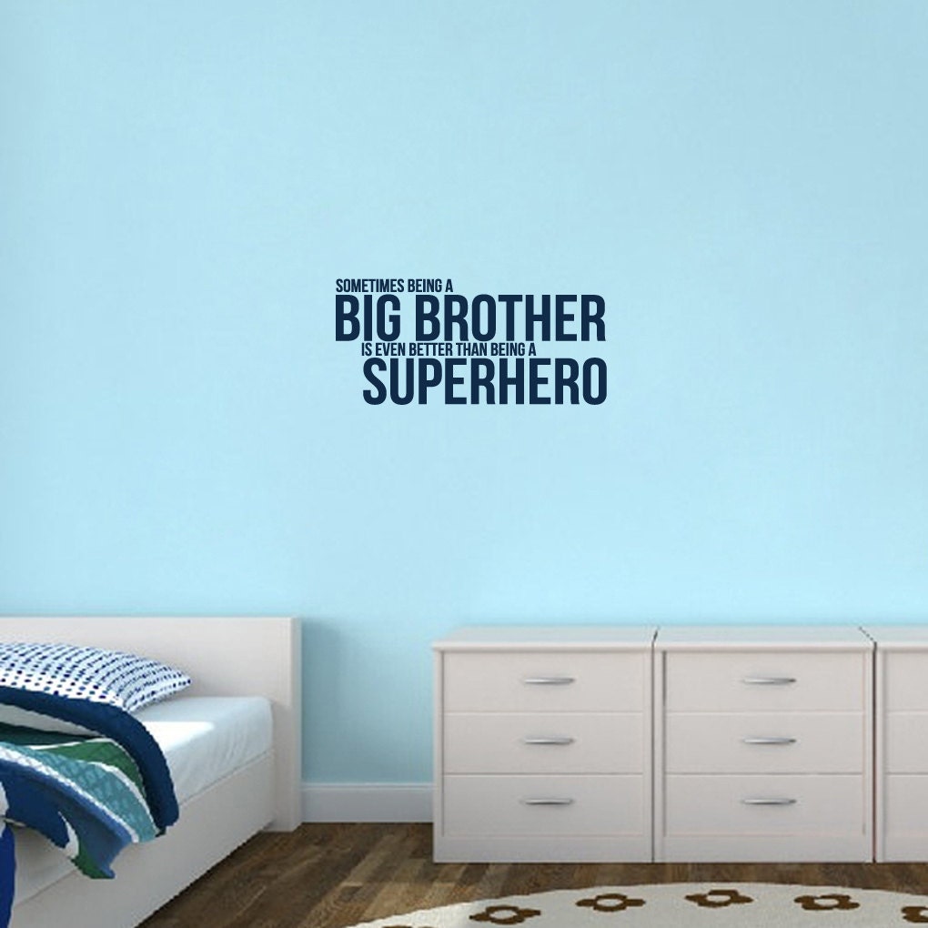 Big Brother Wall Decal Decorative Art Decor Sticker for - Etsy