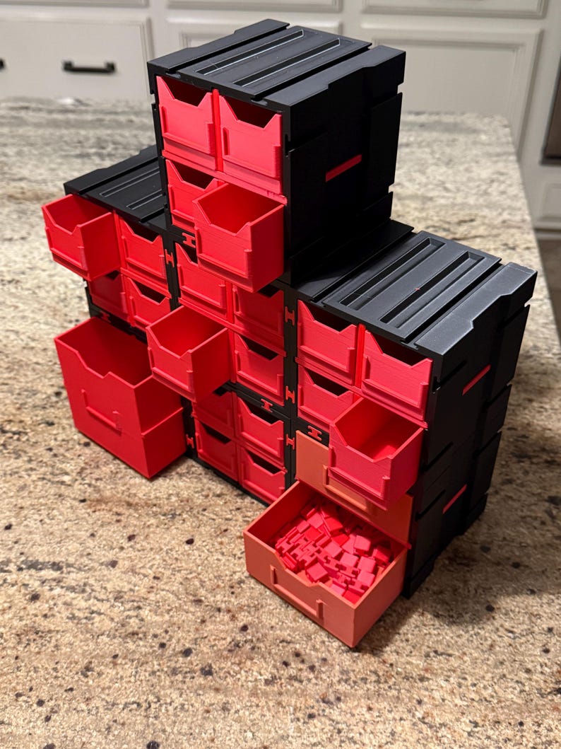 3D Print Modular Storage Containers - Etsy