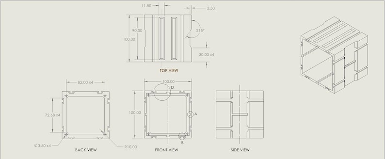 3D Print Modular Storage Containers - Etsy