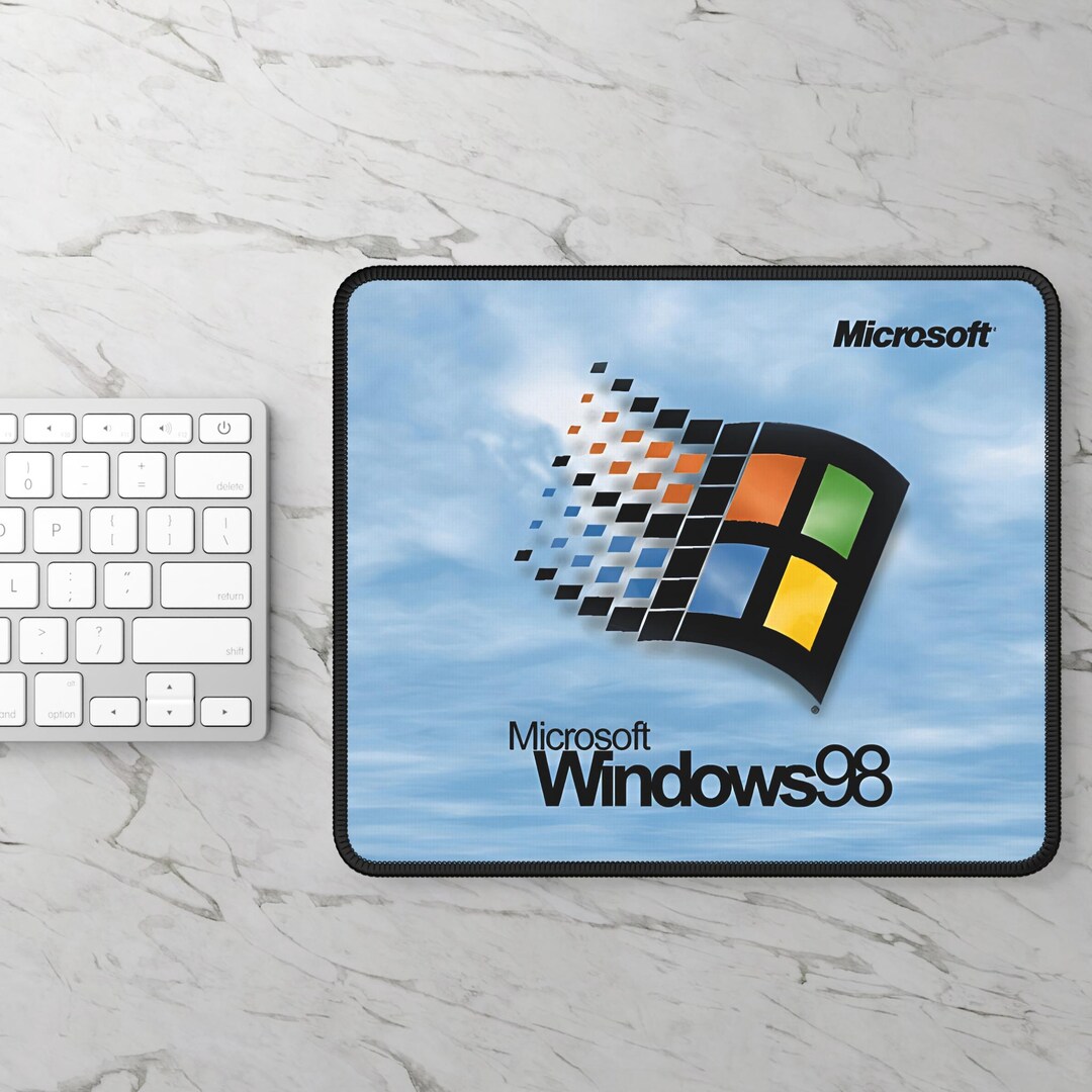 Windows 98 Mouse Pad: Retro PC Gaming Desk Mat - Etsy