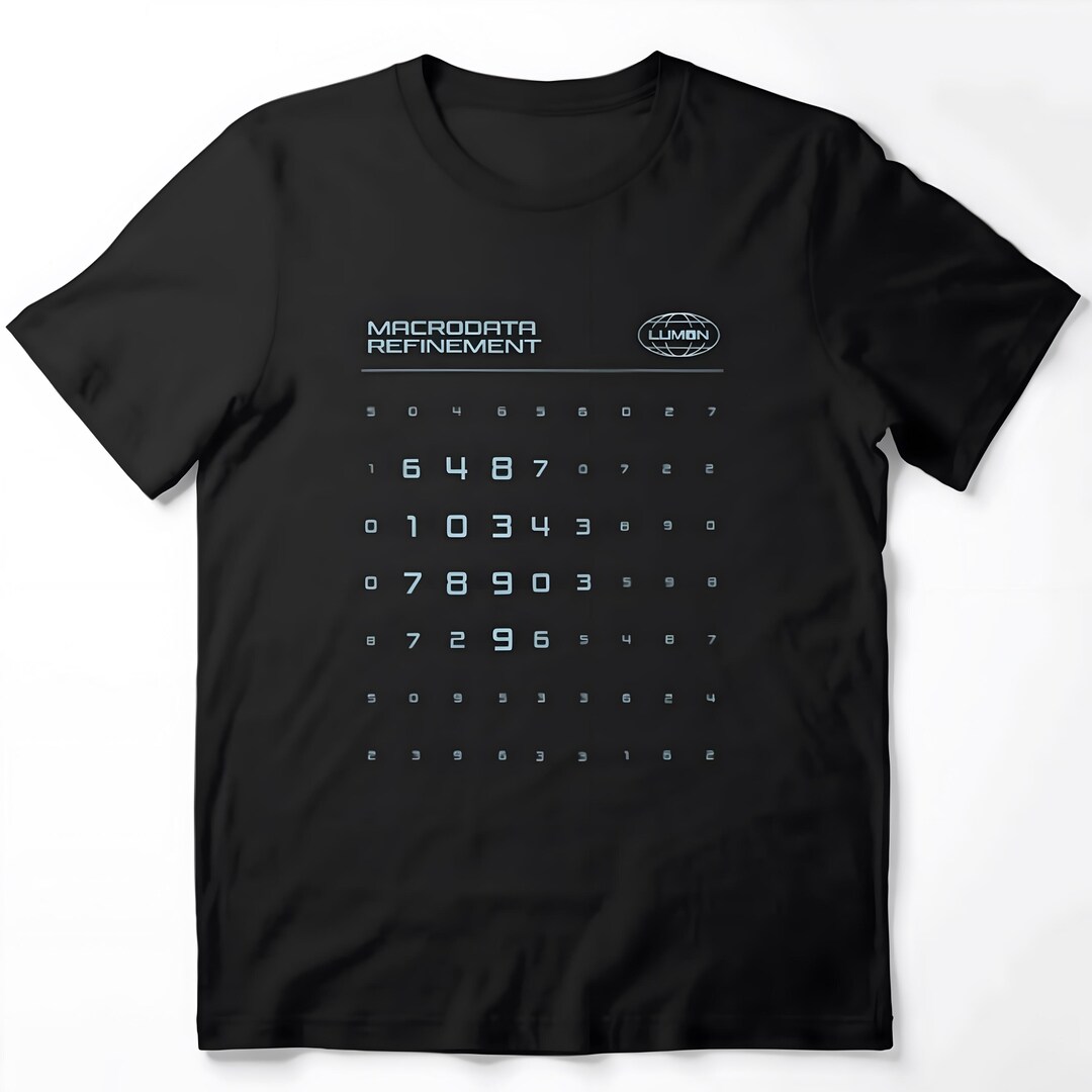 Scary Numbers Severance Tee, Unisex Cotton Shirt, Horror Series Graphic ...