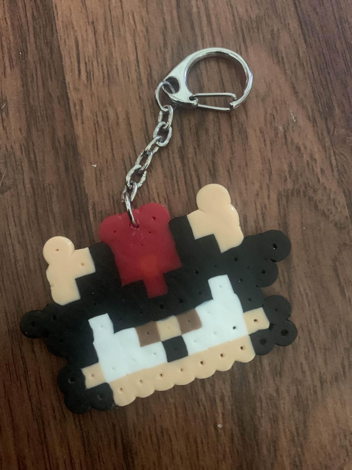 Shadow Perler Keychain - Etsy